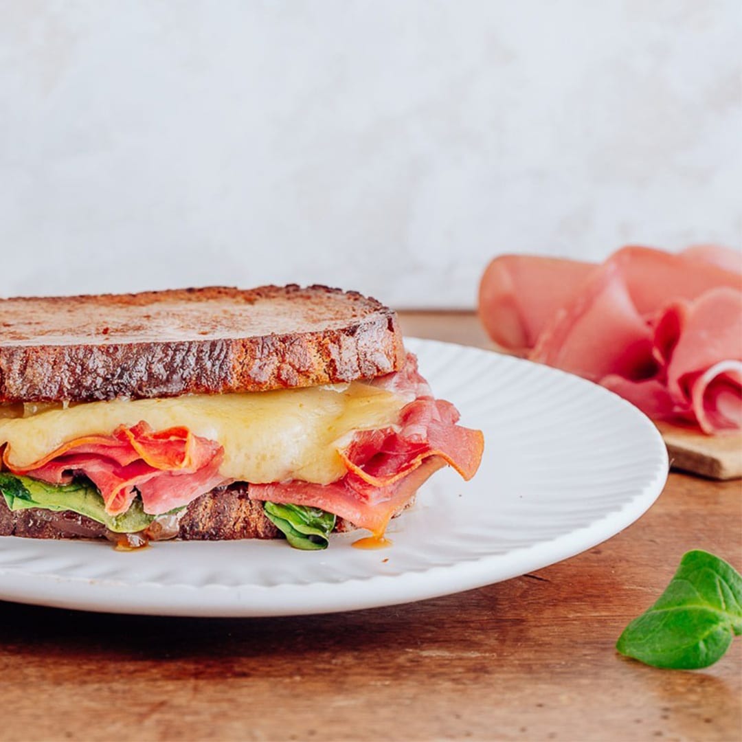 Croque-Monsieur rustique au pain de campagne et Jambon de Vendée IGP ...